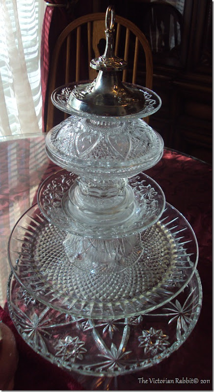 The Victorian Rabbit: Shabby Chic Cupcake Stand